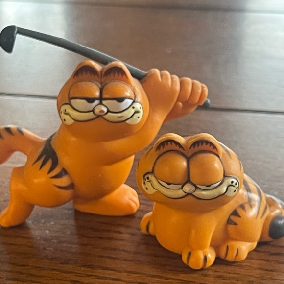 United Feature Syndicate | Toys | Vintage Pvc Garfield The Cat With ...